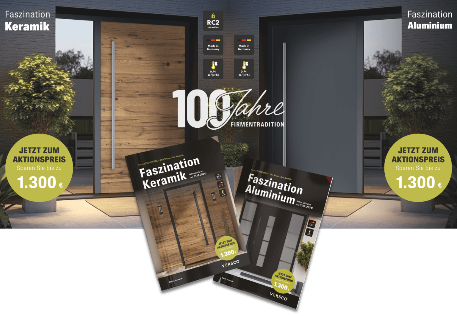 VERSCO® | Fenster, Haustüren & Sonnenschutz