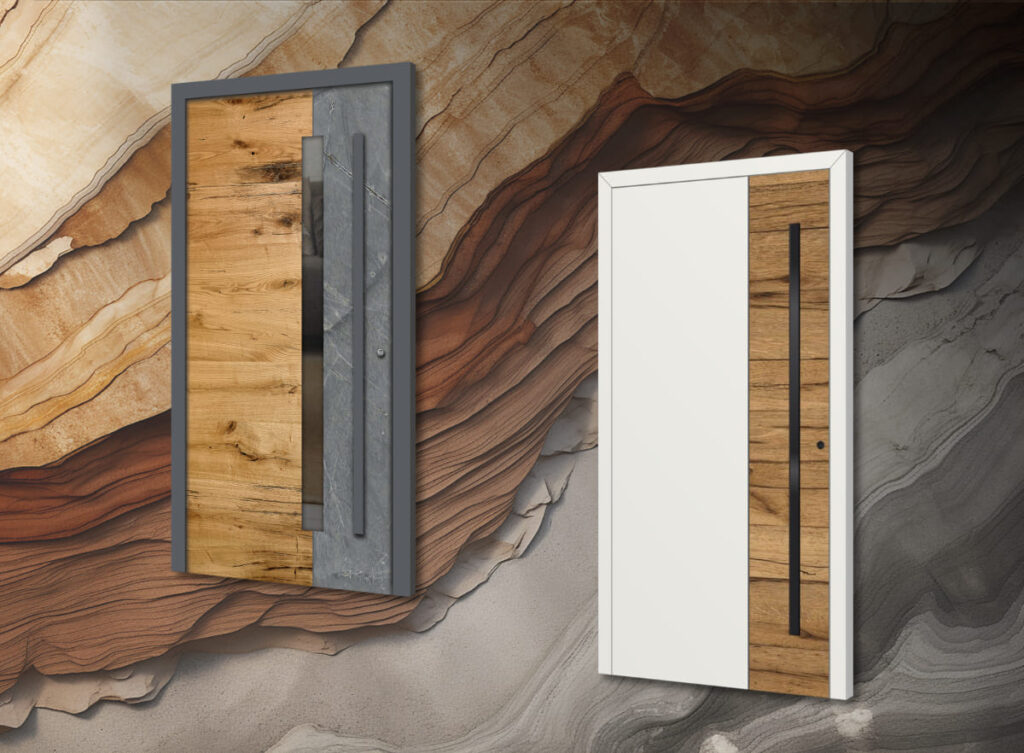 Combinazione – eine Haustür, 2 Dekore